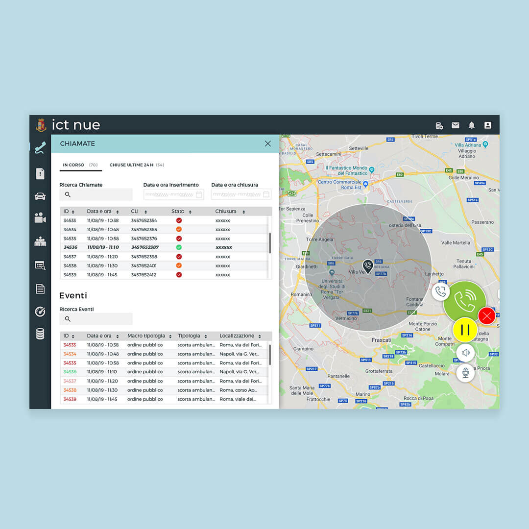 Interfaccia NUE - Davide Fuligno